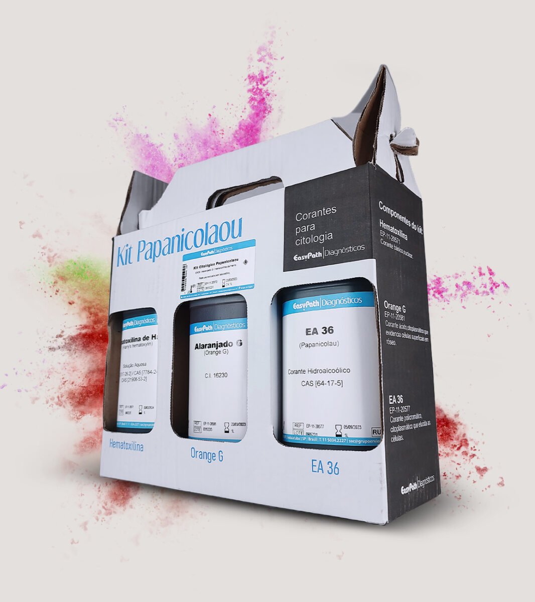 Kit Citológico de Coloração Papanicolaou - Cytoliq